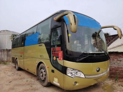 China Used Urban Buses Tourism Used Diesel LHD Sightseeing Buses 41 Seats Yuchai EURO III Coach Buses for sale