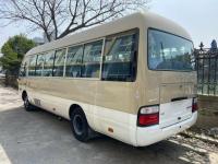 China Used Toyota Coaster Mini Bus in 2011 year Used Diesel Manual Operated Door Buses Used Luxury Bus with 23 Seats for sale