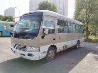 China Toyota Coaster Used Bus With Full Equipment 20 Seats Used Mini Bus In 2012 Year Sliding Window Gasoline Munual Bus for sale