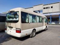 China Toyota Coaster Used Bus With Full Equipment 20 Seats Used Mini Bus In 2012 Year Sliding Window Gasoline Munual Bus for sale