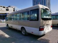 China Toyota Coaster Used Bus With Full Equipment 20 Seats Used Mini Bus In 2012 Year Sliding Window Gasoline Munual Bus for sale
