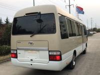 China Second-hand Toyota Coaster Bus 3TR Gasoline Bus Used 23 Seats Mini Buses in 2013 Year Use for sale