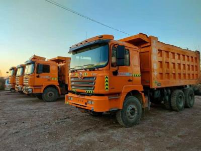 China Shacman F3000 Second Hand Drive Tipper Truck 6*4 Cummins Engine 345hp for sale