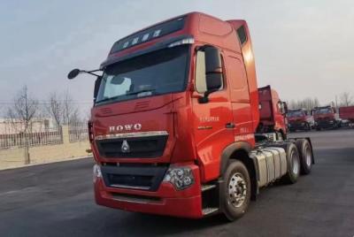 China Used HOWO Tractor Truck 6*4 480hp T7H LHD/RHD Euro V Engine for sale