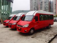 China 6725 146hp 19seats Used Mini Bus Small Passenger Coach Diesel Engine for sale
