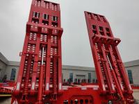 China Low-Flat Second Hand Semi Trailers 3axle 4axle 6axle Support Customization for sale