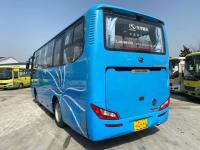 China Used Kinglong Coach Bus LHD Front Engine XMQ6802 Yuchai Engine Second Hand Coach for sale