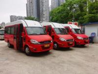 China New Arrival 2017 Year 19 Seats Used Bus Used Minibus 129Hp Diesel for sale