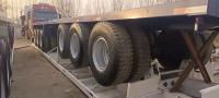 China Semitrailer Second Hand Semi Trailers 13-15Tons Low-Flat Semi-Trailer 3/4/5/6 Axle for sale