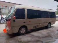 China Toyota Coaster 23-29seats Used Coaster Bus 1HZ/15B Four/Six Cylinder 2014-2018 for sale