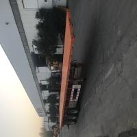 China New Tri-Axle  40 Tons  Foot Container Chassis Flatbed Semi Trucks Trailer for sale