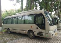 China 34 Seats Used Coaster Bus Used Mini Bus XML6809 With Electric Engine Left Hand Steering for sale