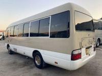 China Toyota Coaster Mini Bus 23seat 2.7L Manual Gearbox 2TR Coaster Buses Euro III for sale