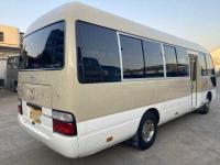 China Toyota Coaster Mini Bus 23seat 2.7L Manual Gearbox 2TR Coaster Buses Euro III for sale