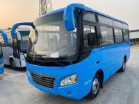 China Used Mini Van 136hp DongF EQ6600 17seats Yuchai Engine Euro 4 Left Hand Drive for sale