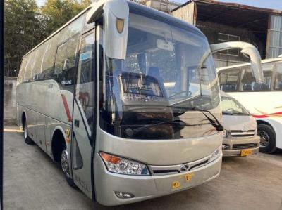 China Kinglong Used Bus XMQ6802 Tour Bus 33seats Yuchai Engine Bus With Manual Transmission for sale