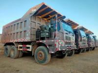 China Sino HOWO Used Dump Truck Dumper With 430HP Engine 120 Ton Load Used For Mine for sale