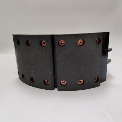 China High Quality Truck Spare Rear Alex Brake Shoe With Linings For Heavy Truck for sale