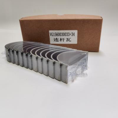China Diesel Engine Parts Crankshaft Main Bearing Connecting Rod Bearing For Heavy Truck for sale