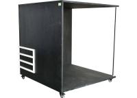 China IEC 60335-1 House Hold Appliance Matt Black Painted Heating Test Corner for sale