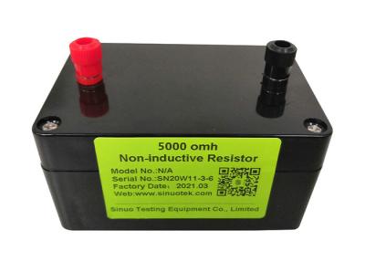 China IEC 62368-1 Clause 5.4.11 Non - Inductive Resister 5k Ω For Current Leakage for sale