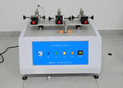 China Three Station Plug Insulation Sleeve Abrasion Test Apparatus Pressure Load 4N IEC 60884 for sale