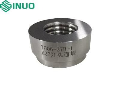 China Precision E27 Lamp Cap Gauge Set IEC 60061-3 DC53 Steel 58-60 HRC for sale