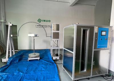 China IEC 60529 IPX3 IPX4 Waterproof Test System Oscillating Tube Rain Test Equipment for sale