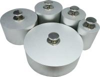 China IEC 60335 Hotplate Test Vessel Set Aluminum Pots With Lids 5 Sizes for sale