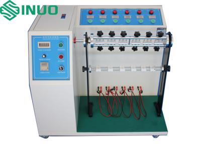 China UL817 Wire Bending Test Machine 6-Station Flexible Cord Durability Tester for sale