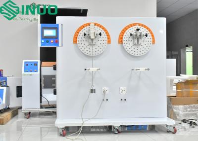 China Power Cord Flexibility Test Equipment for Non-Detachable Plugs and Sockets for sale