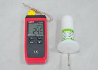 China IEC 60335-2-11 Surface Temperature Rise Test Probe With Thermometer For Household Appliance Safety Testing for sale