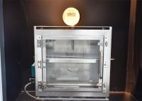 China FMVSS 302 Horizontal Flammability Test Chamber for Automotive Interior Materials Testing for sale