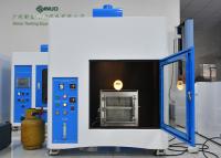 China FMVSS 302 Horizontal Flammability Test Chamber for Automotive Interior Materials Testing for sale
