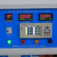 China VDE0620 Household Appliance Plugs And Sockets Temperature Rise Test Set Up for sale