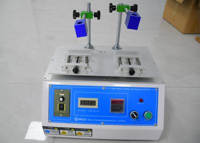 China IEC 62368-1 Abrasion Test Apparatus for Label Marking and Printing Surface Durability Testing for sale