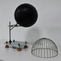 China IEC 60335-2-23 Figure 101 Wooden Sphere & Wire Frame for Helmet Hairdryer Testing for sale