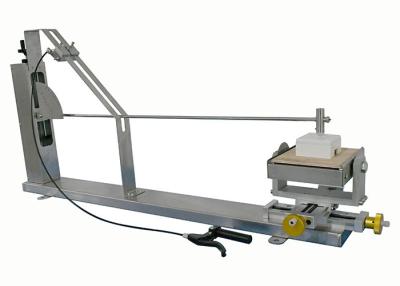 China IEC 60068-2-75 Switch Life Tester Low Energy Pendulum Hammer Impact Resistance Test Apparatus for sale