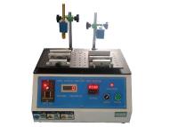 China Button Operation Electrical Appliance Testing Equipment / Automatic Label Marking Petroleum Spirit Abrasion Test Machine for sale