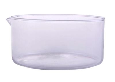 China IEC 60335-2-25 Cylindrical Borosilicate Glass Vessels φ190mm φ85mm for sale