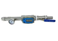 China IEC 60529 IPX6 Hose Nozzle With Digital Flow Meter Ф12.5mm 100L/Min for sale