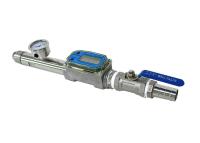 China IEC 60529 IPX5 Spray Nozzle With Digital Flow Meter Ф6.3mm 12.5L/Min for sale