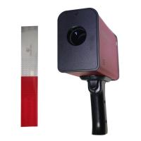 China Lightweight And Portable Sign Retroreflectometer 0.2° Observation Angle For Light Source Color Temperature for sale