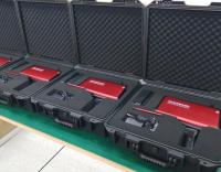 China Red Traffic Sign Retroreflector Meter One Click Calibration 3500mAh DC 8.4V for sale