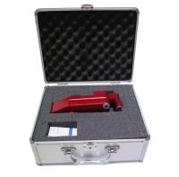China Red STP-MT Aluminum Alloy Road Marking Thickness Gauge 0-12.7mm 0.02mm Accuracy for sale