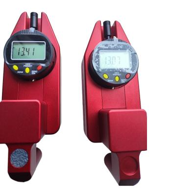 China Road Marking Thickness Gauge 0.01mm Resolution Portable Measuring Instrument -12.7 to 12.7mm Range for sale