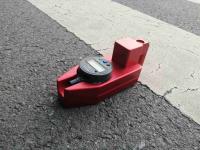 China UNS10-2 Digital Thickness Gauge 0.02mm Accuracy 12.7mm Range for Pavement Marking Measurement for sale