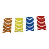 China High Visibility Reflective Conspicuity Tape ISO 9001 Certified - Custom Logo Bicycle Safety Stickers for sale