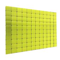 China Yellow Reflective Safety Tape Stickers - High Visibility Decals with Custom Logo Options for Bicycle Safety for sale