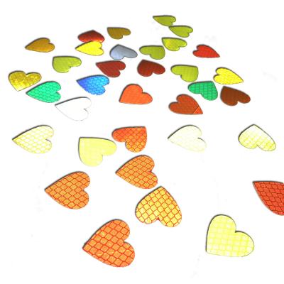 China Custom Reflective Decal Stickers 48x95mm Diamond Grade Film for Safety Helmets and Vehicles for sale